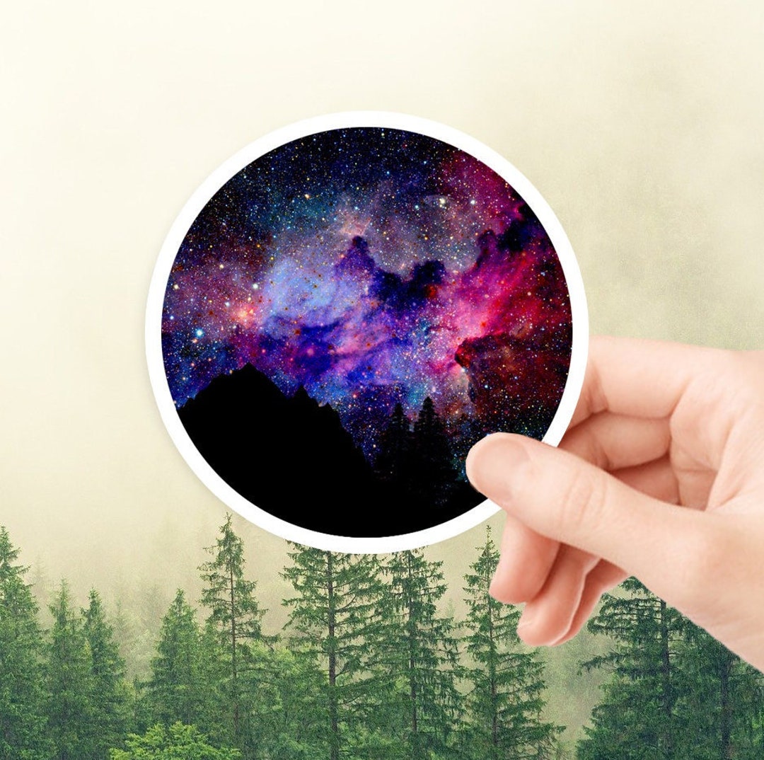 Space Sticker, Galaxy Sticker - Etsy