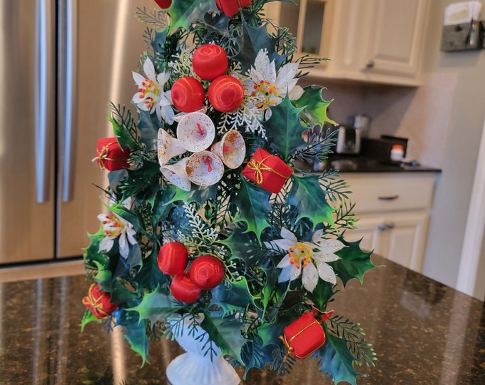 Vintage Plastic Christmas Tree Wall Decor - Etsy