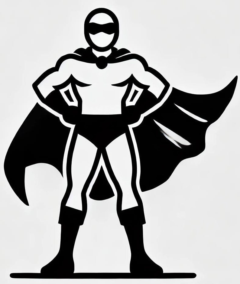 Generic Super Hero Svg's - Etsy