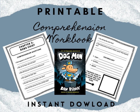Dog Man book 1 Comprehension Questions commercial Use - Etsy