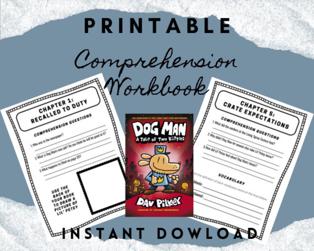 Dog Man A Tale of Two Kitties (book 3) Comprehension Questions ...