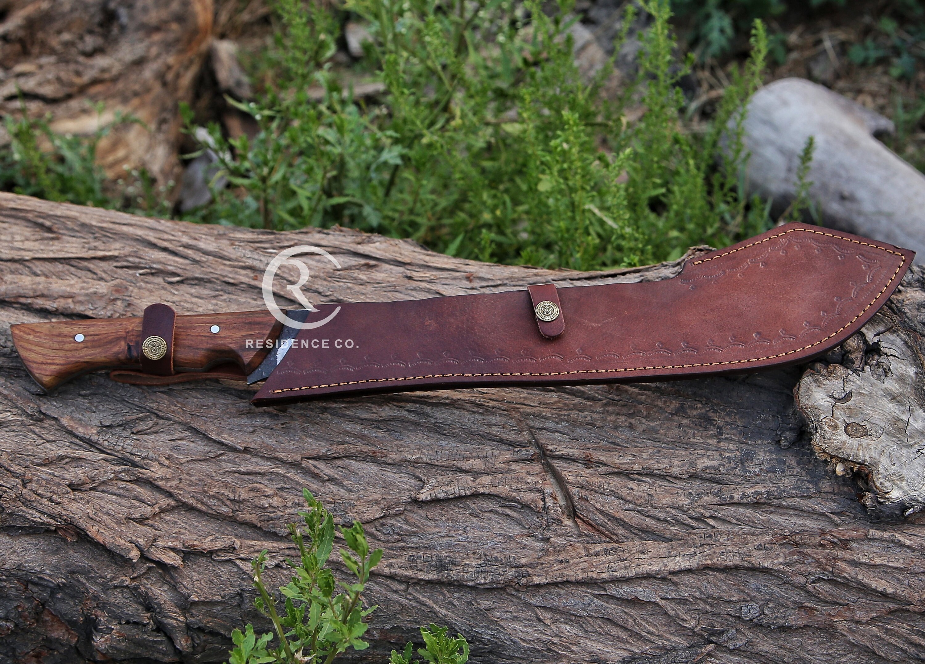 Machete, Hunting Machete, Bowie Machete Knife in 1085 Steel, Ogun ...