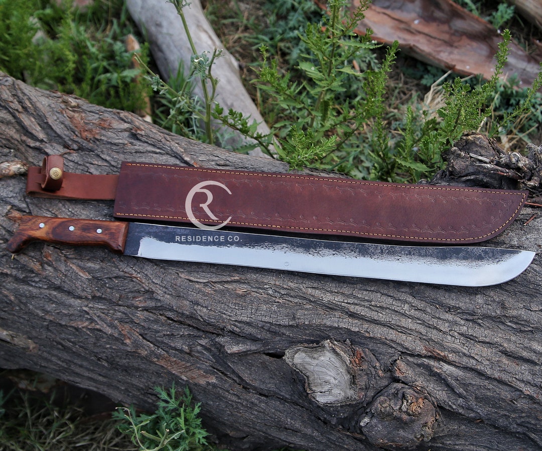 Hunting , Bowie Machete Knife , Camping Knife , High Carbon Steel Knife ...