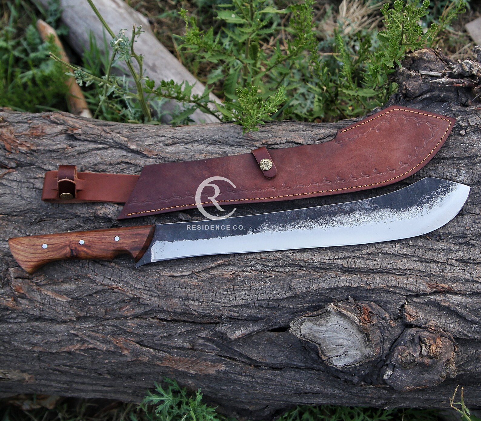 Machete, Hunting Machete, Bowie Machete Knife in 1085 Steel, Ogun ...