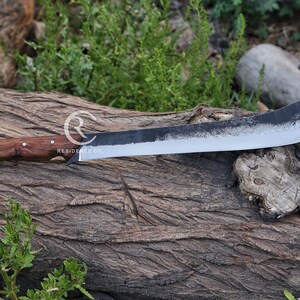 Machete, Hunting Machete, Bowie Machete Knife in 1085 Steel, Ogun ...