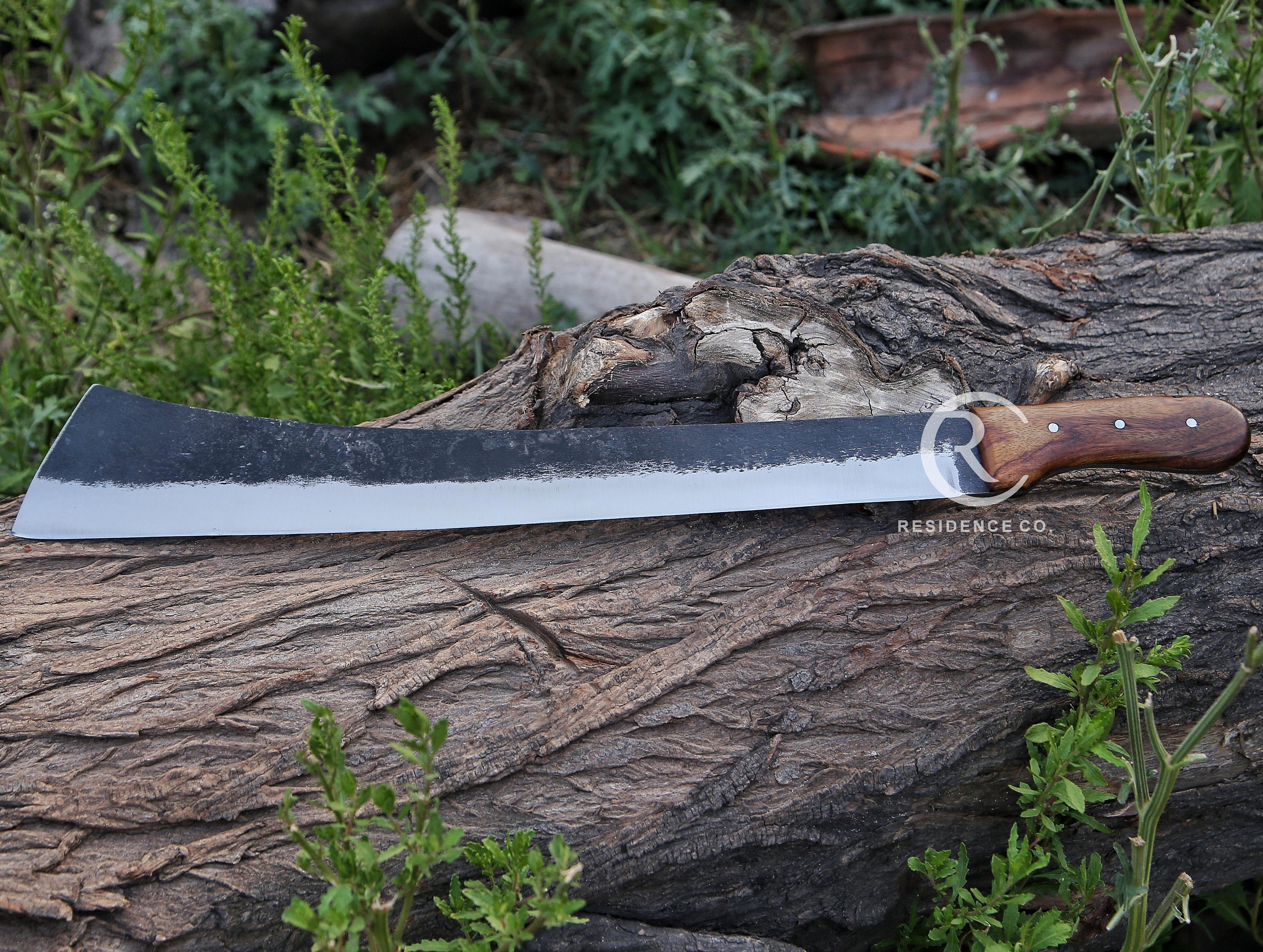 Machete Hunting Machete Bowie Machete Knife in 1085 Steel - Etsy