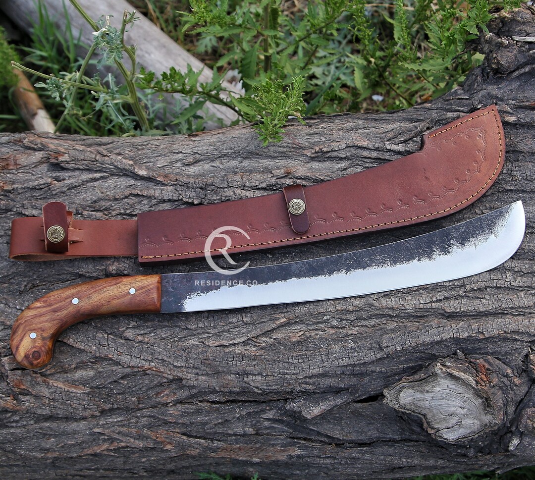 Hunting , Bowie Machete Knife , Camping Knife , High Carbon Steel Knife ...