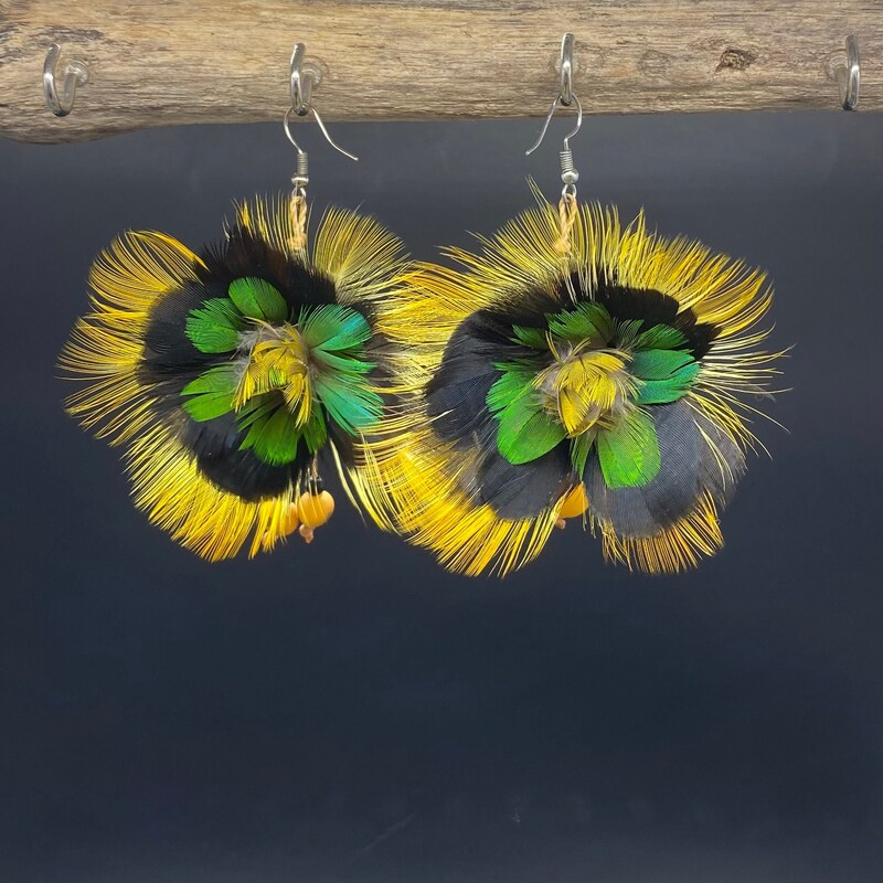 Macaw Earrings - Etsy