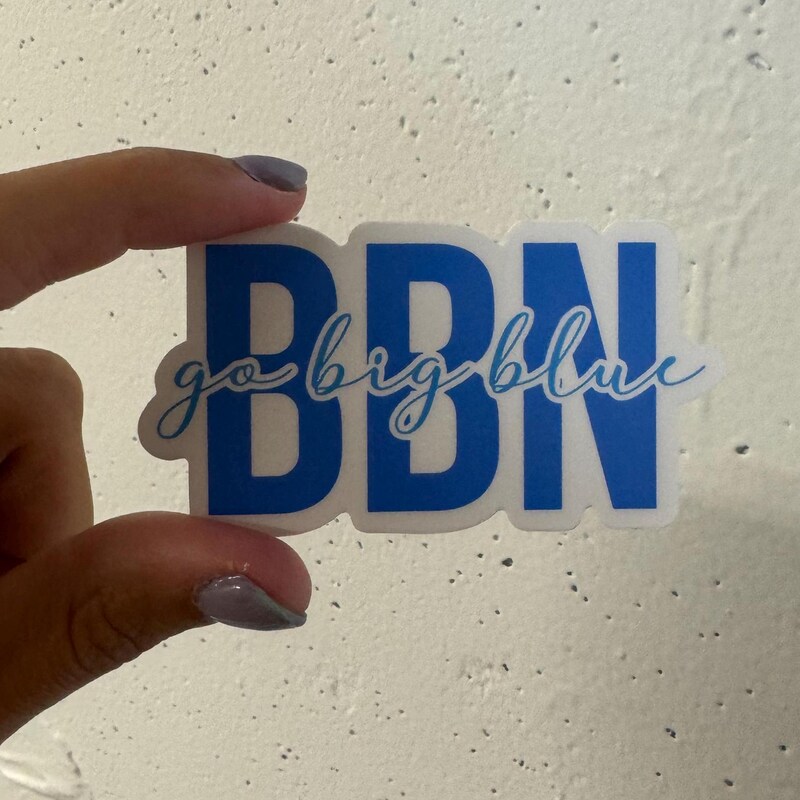 Go Big Blue - Etsy