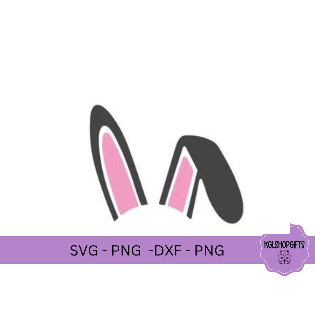 Bunny Ears Svg, Rabbit Ears Cut Files Graphic - Etsy