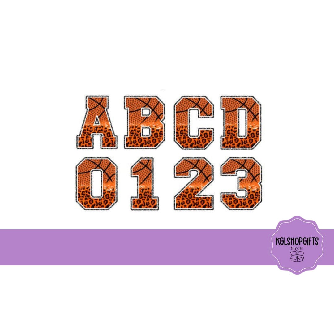 Basketball Letter Digital Download - Etsy