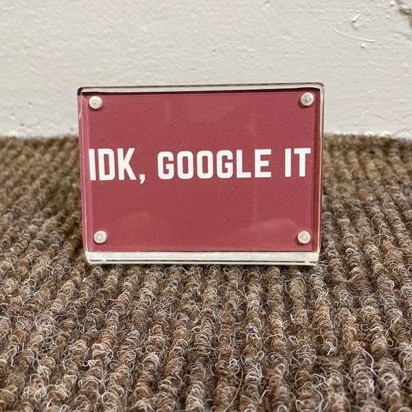 Desk Sign - Etsy