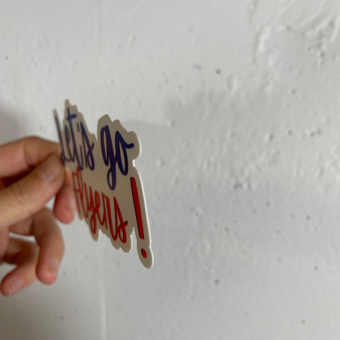 Lets Go Flyers Sticker | Etsy