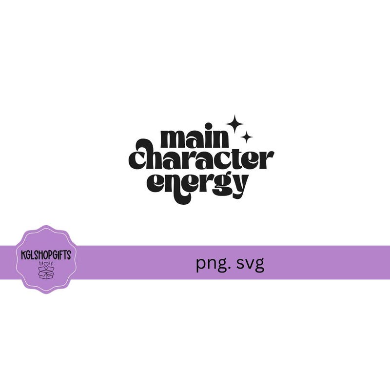 Main Character Energy Kids - Etsy
