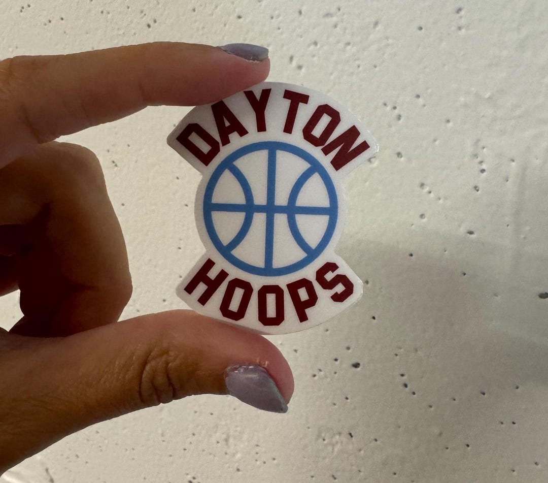 Dayton Hoops Sticker - Etsy