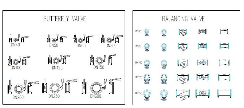 DWG Autocad 2D Blocks for Interior Designers Architectures Plumbing ...
