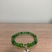 St Patrick’s Day Green Beaded Shamrock Charm Bracelet - St. Patrick’s ...