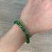 St Patrick’s Day Green Beaded Shamrock Charm Bracelet - St. Patrick’s ...