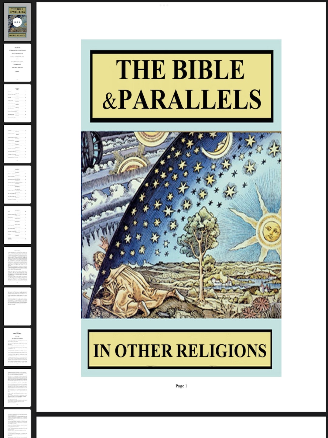 The Bible and Parallels in Other Religions Ebook - Etsy