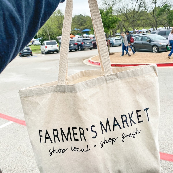 Farmers Market Bag - Etsy