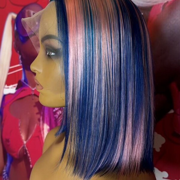 Cotton Candy Wig - Etsy