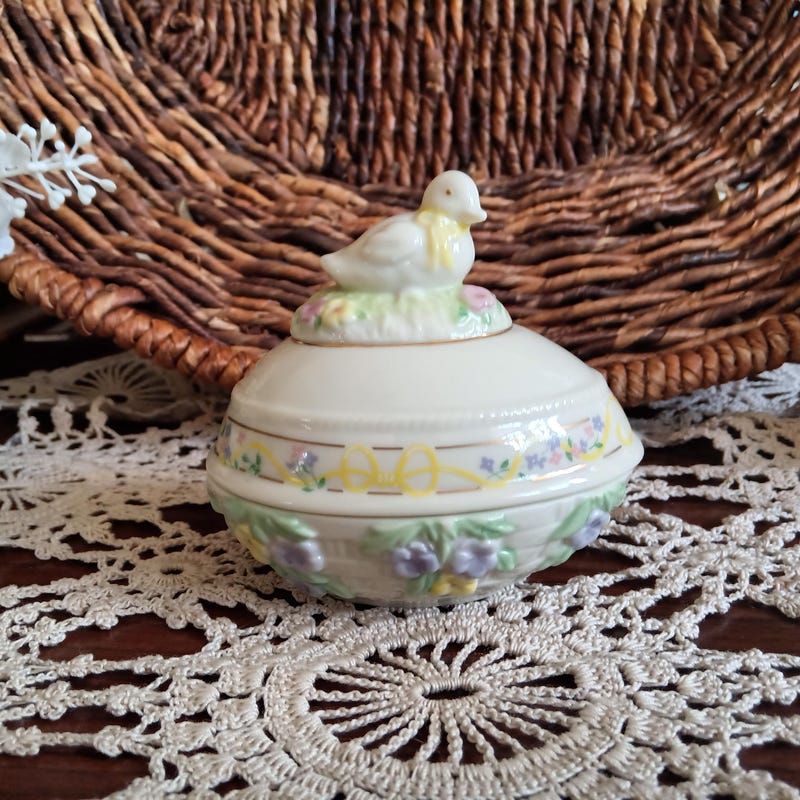 Lenox Porcelain Easter Eggs - Etsy