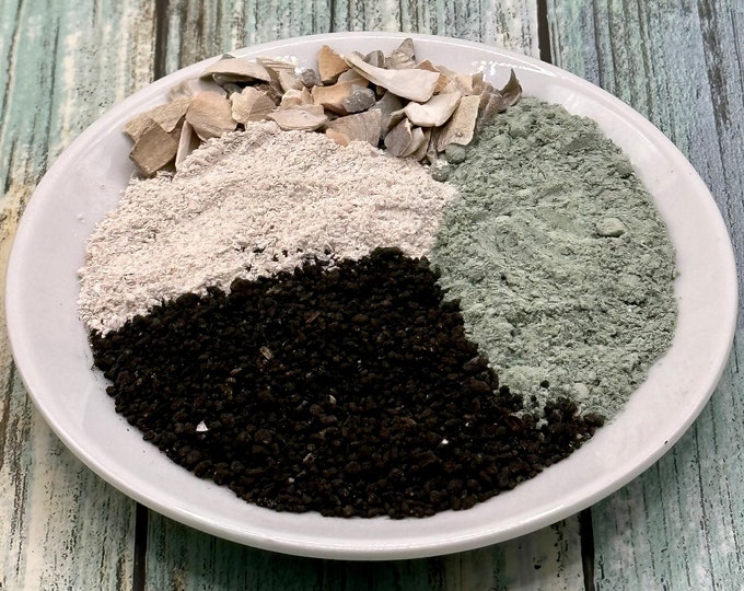 OYSTER SHELL FLOUR Organic Natural Fertilizer Chitin Feed for Healthy ...