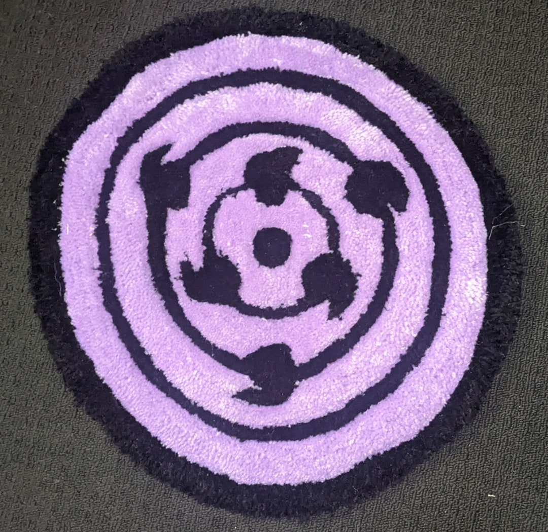 Rinnegan Handmade Tufted Acrylic Yarn Custom Tufted Rug - Etsy