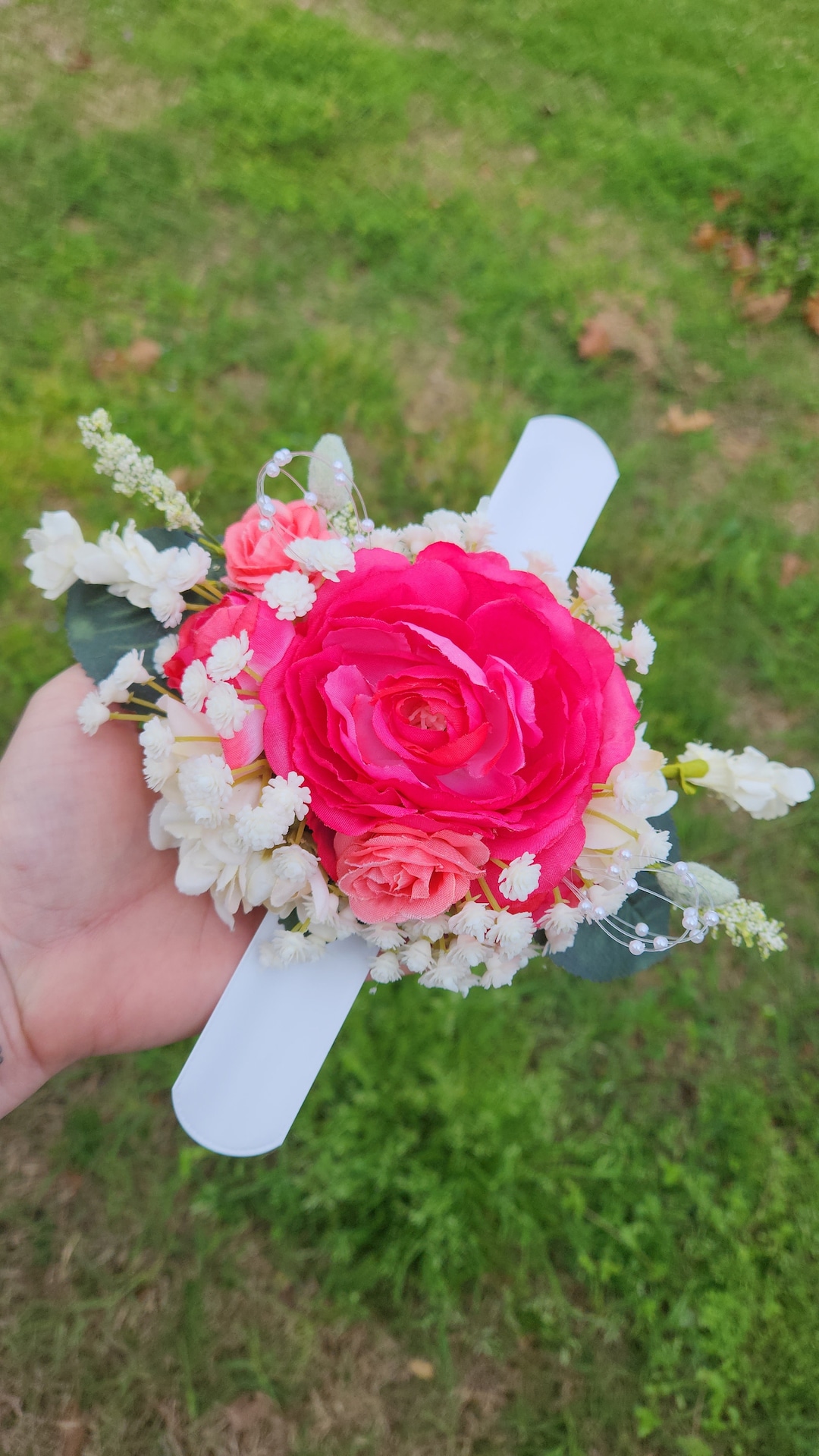 Corsage Flowers Wristlet Prom Boutonniere - Etsy