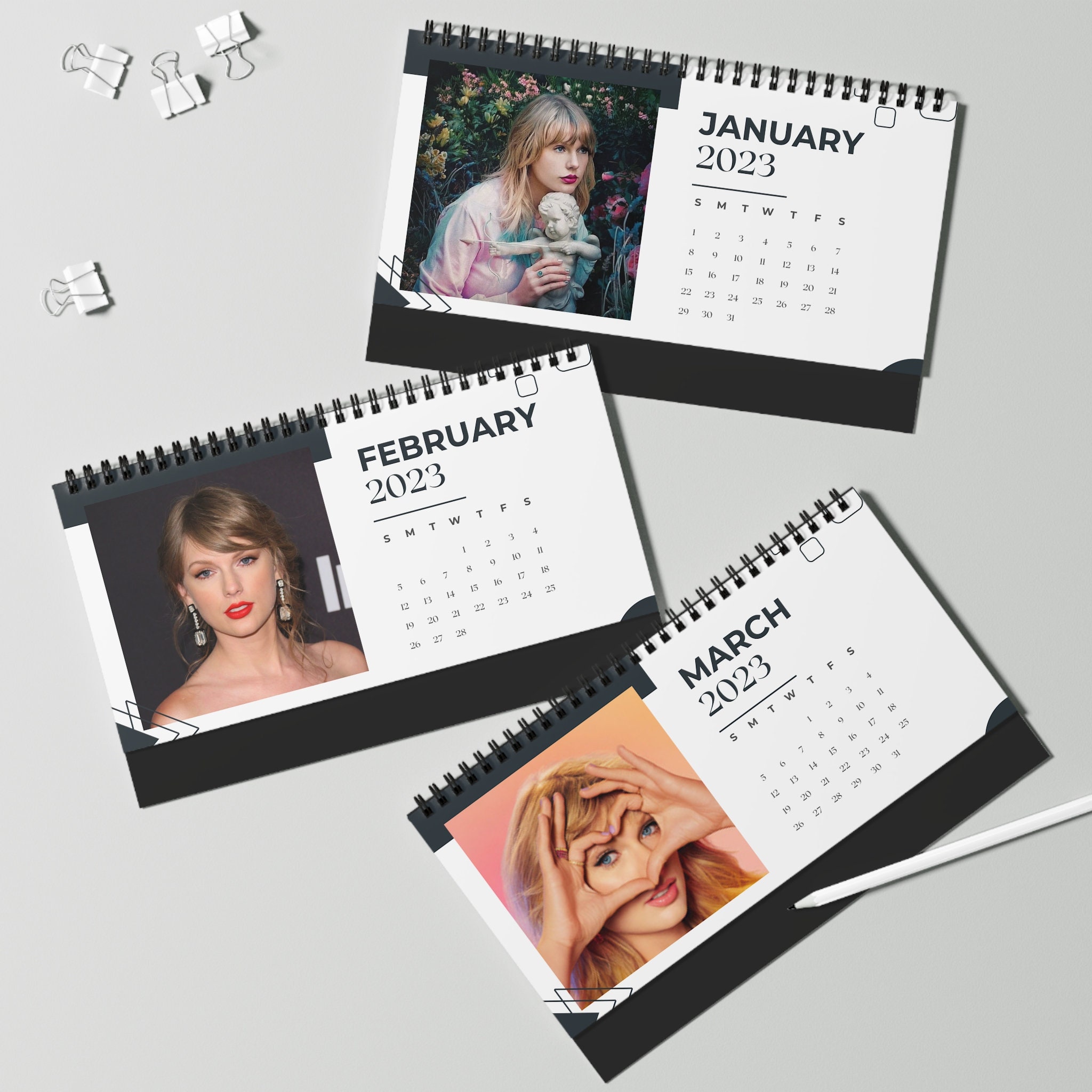 2023 Taylor Swift Calendar Celebrity Calendar 2023 Calendar - Etsy