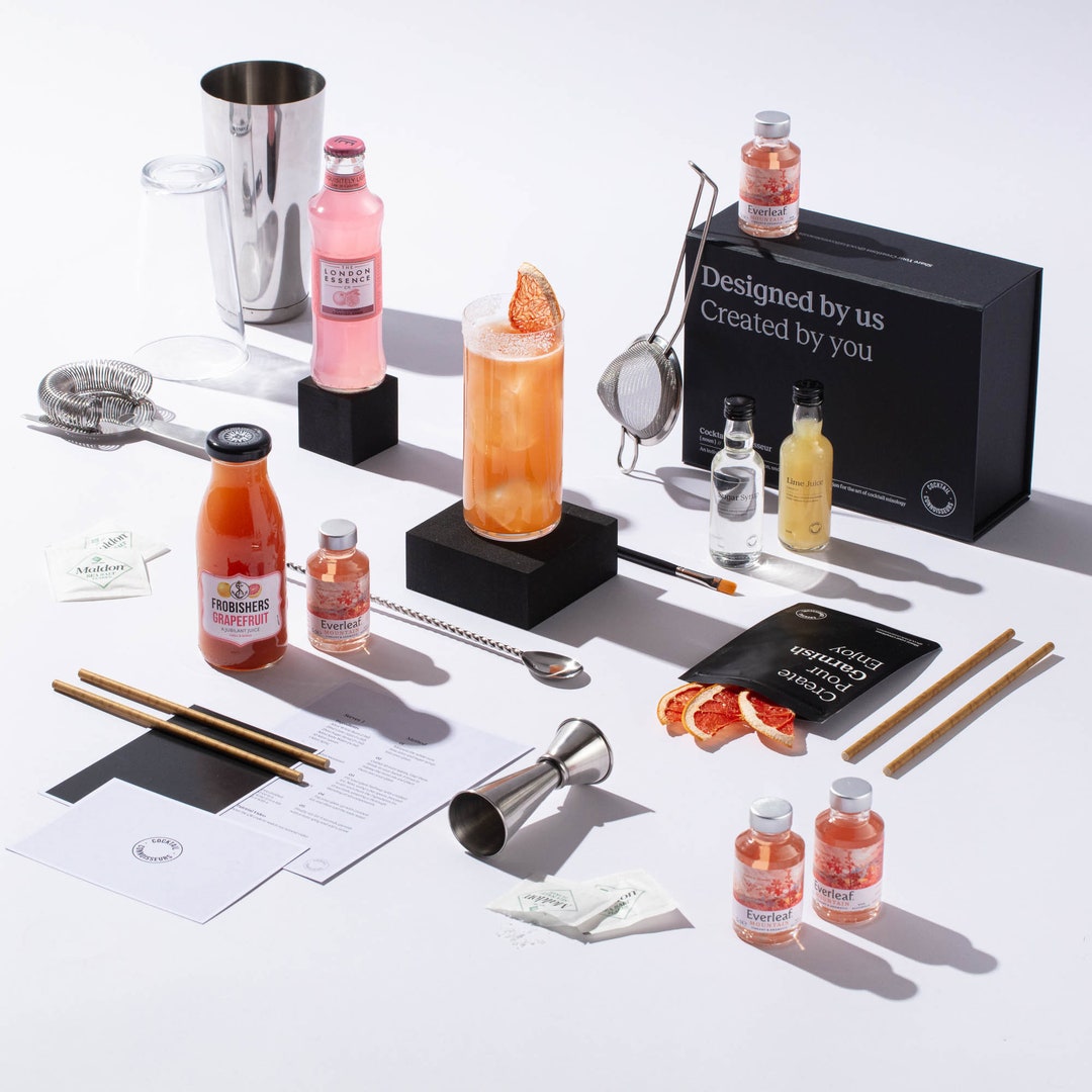 Non-alcoholic Paloma Cocktail Kit & Advanced Bar Equipment | Cocktail ...
