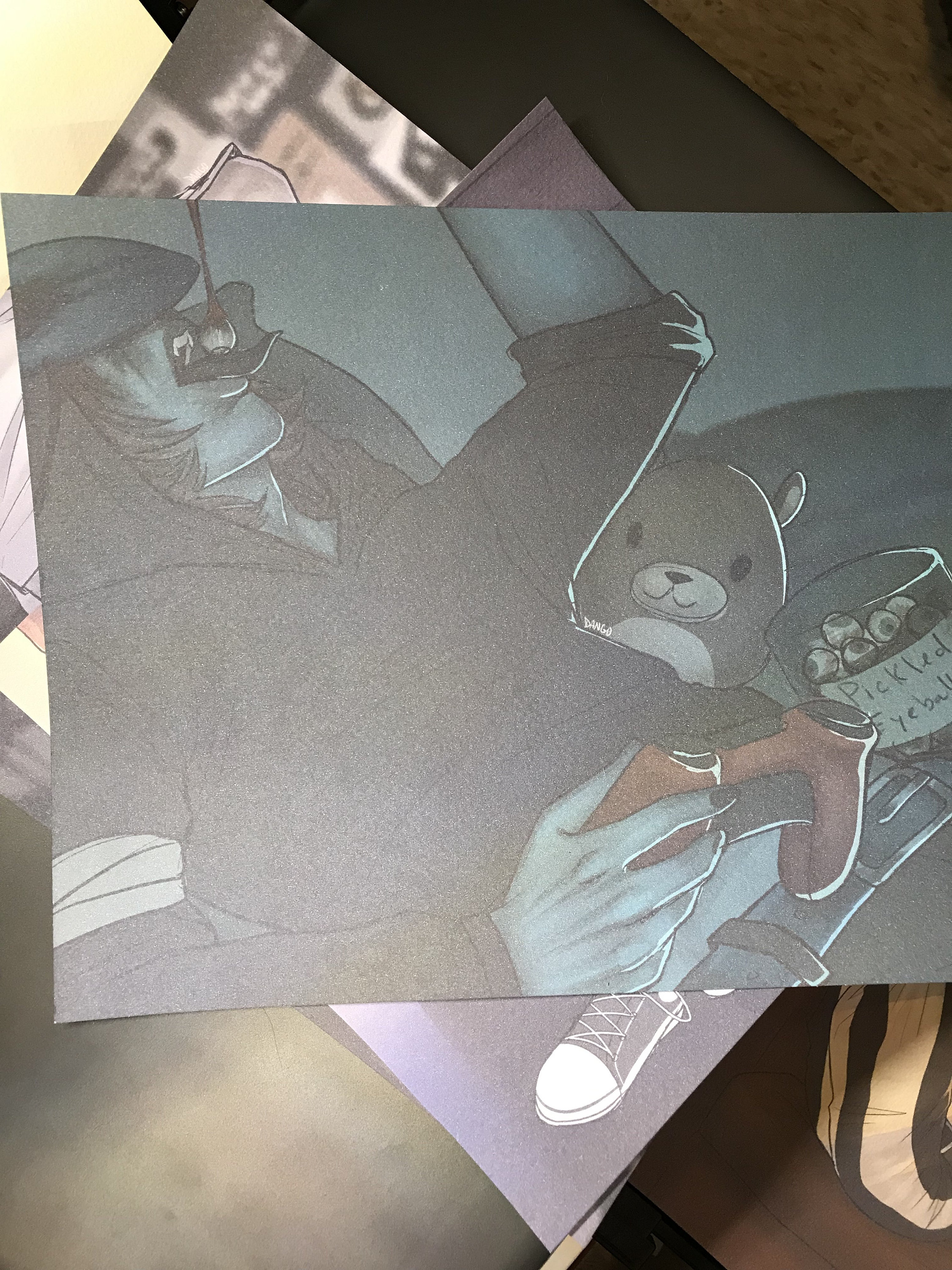 Eyeless Jack Fan Art Print Etsy