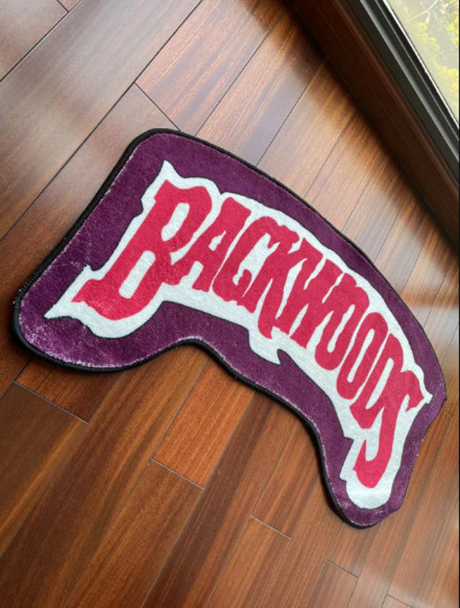 BACKWOODS Fluffy Rugs Carpets for Living Room Plush Rug - Etsy Finland