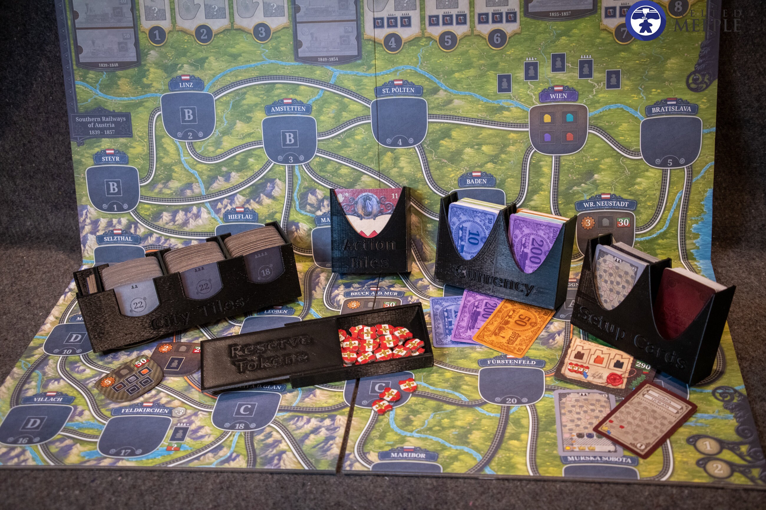 Imperial Steam Board Game Organizer Insert | Etsy