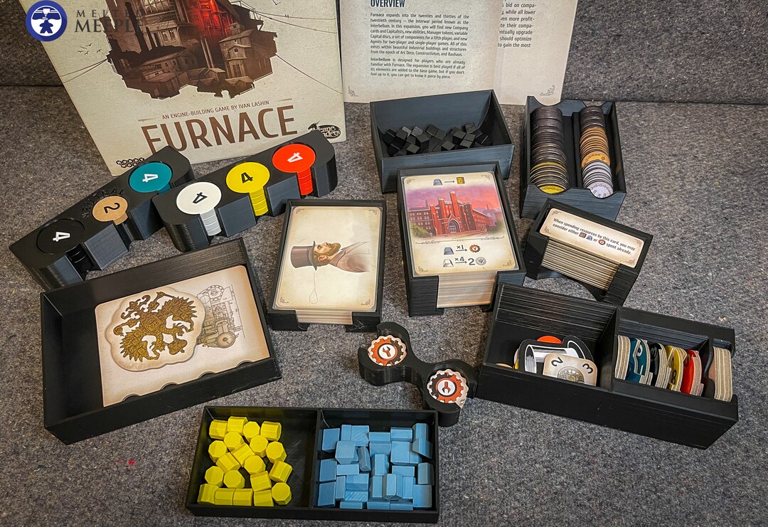 Furnace Board Game Insert/organizer - Fits Interbellum Expansion ...