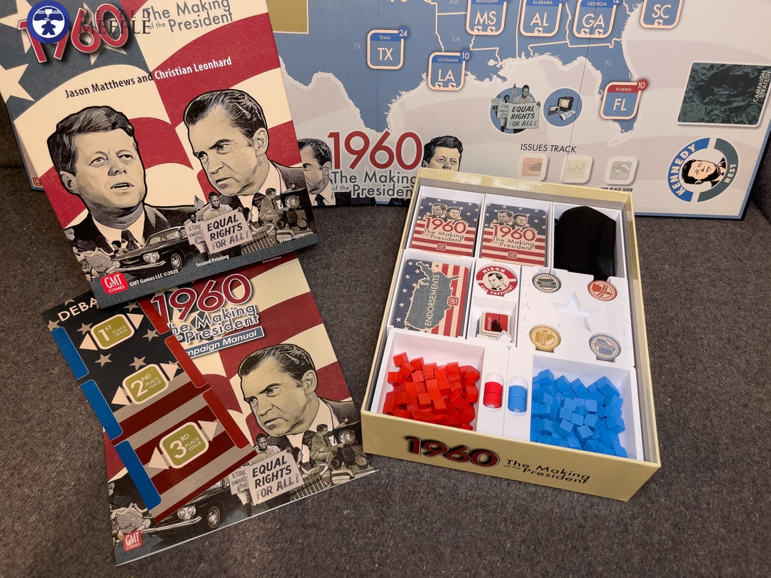 1960: the Making of the President Board Game Organizer (game NOT ...