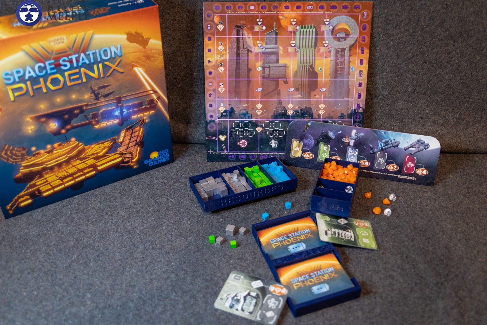 Space Station Phoenix Board Game Insert - Etsy