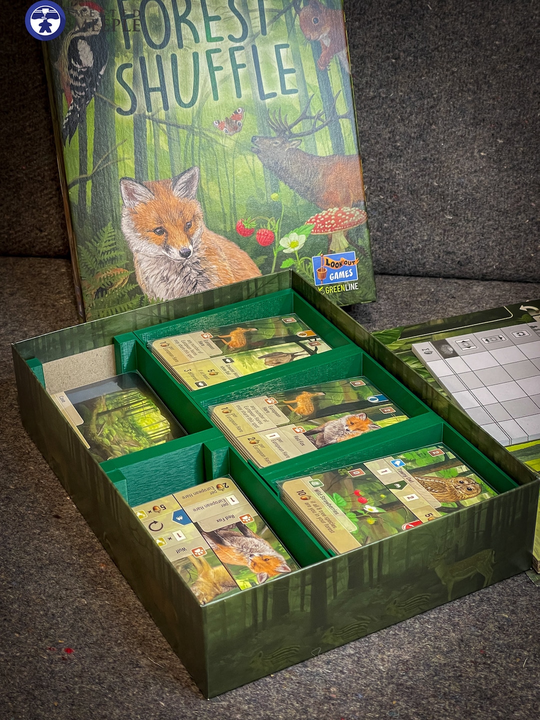Forest Shuffle/ Forest Shuffle Dartmoor Board Game Insert (game NOT ...