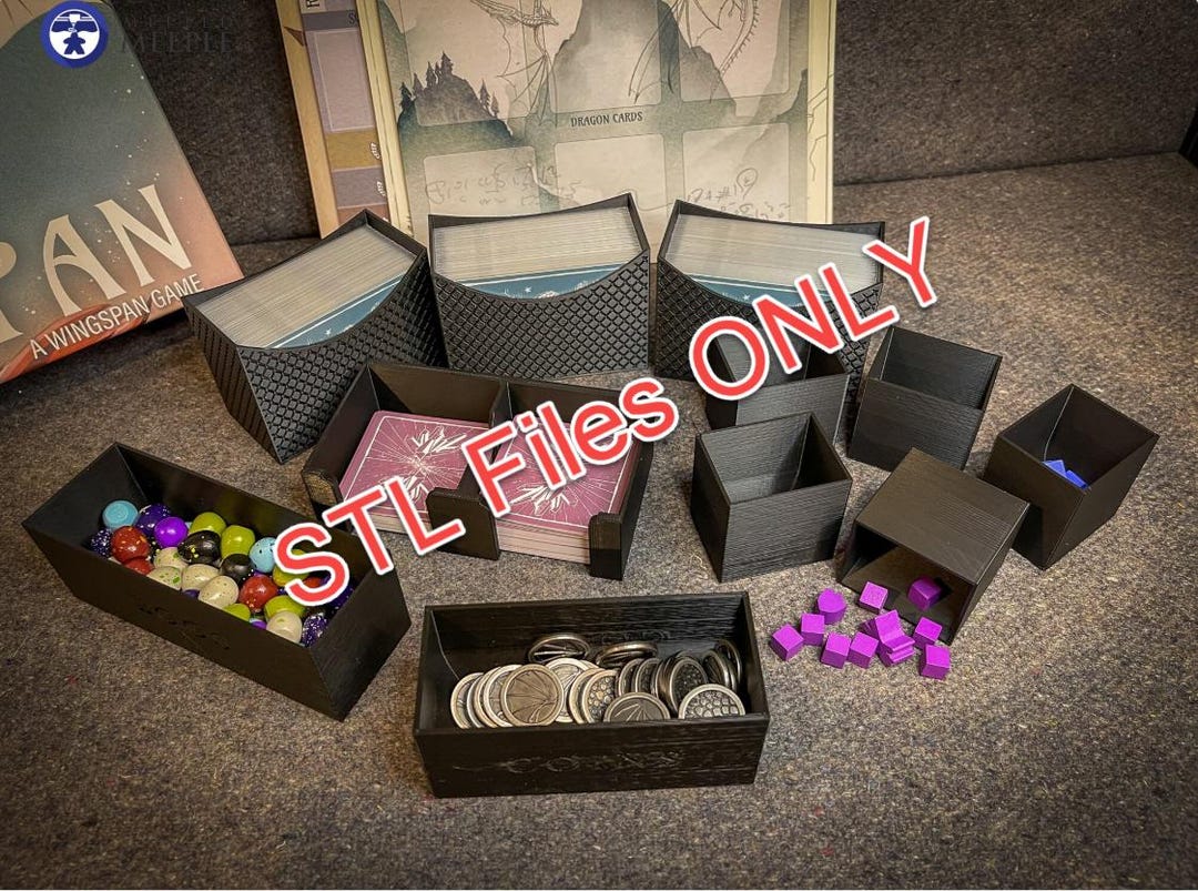 STL Files - Wyrmspan Board Game Insert/organizer **STL Files ONLY*** - Etsy