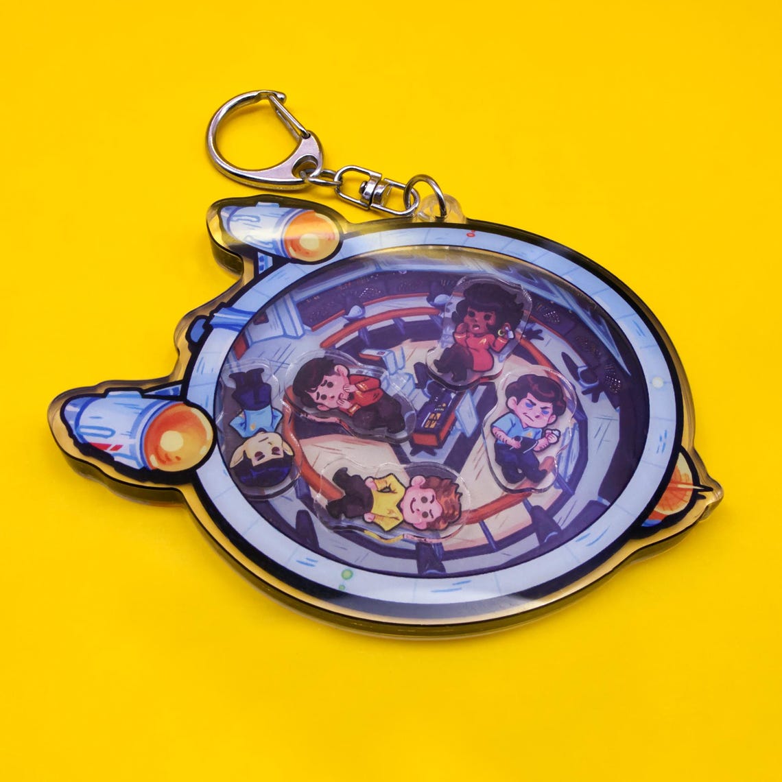 ST4R TR3K Original Series Sticker Sheet and Shaker Charm - Etsy