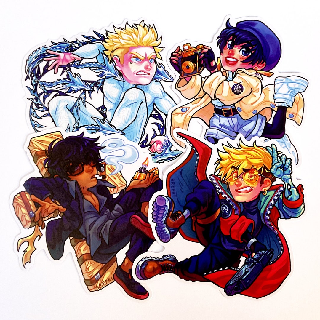 Trigun Stampede Vinyl Sticker Set - Etsy