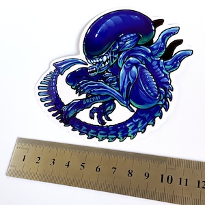 Horror Icon: Xenomorph Vinyl Sticker - Etsy