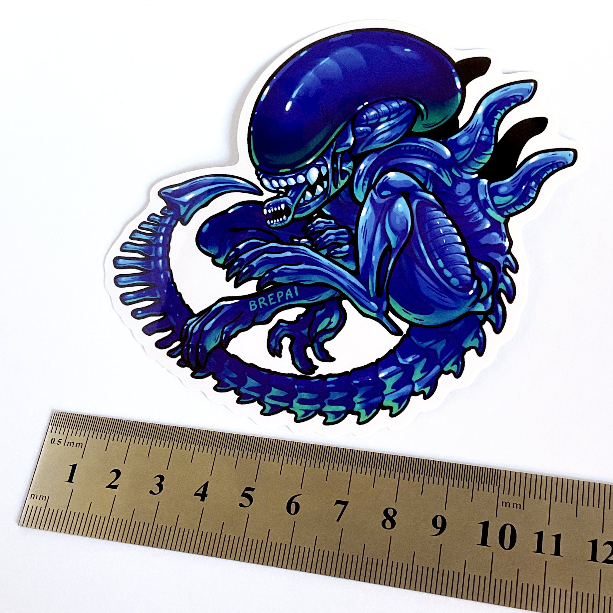 Horror Icon: Xenomorph Vinyl Sticker - Etsy