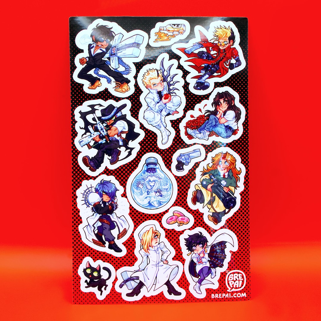 Trigun Maximum Sticker Sheet - Etsy