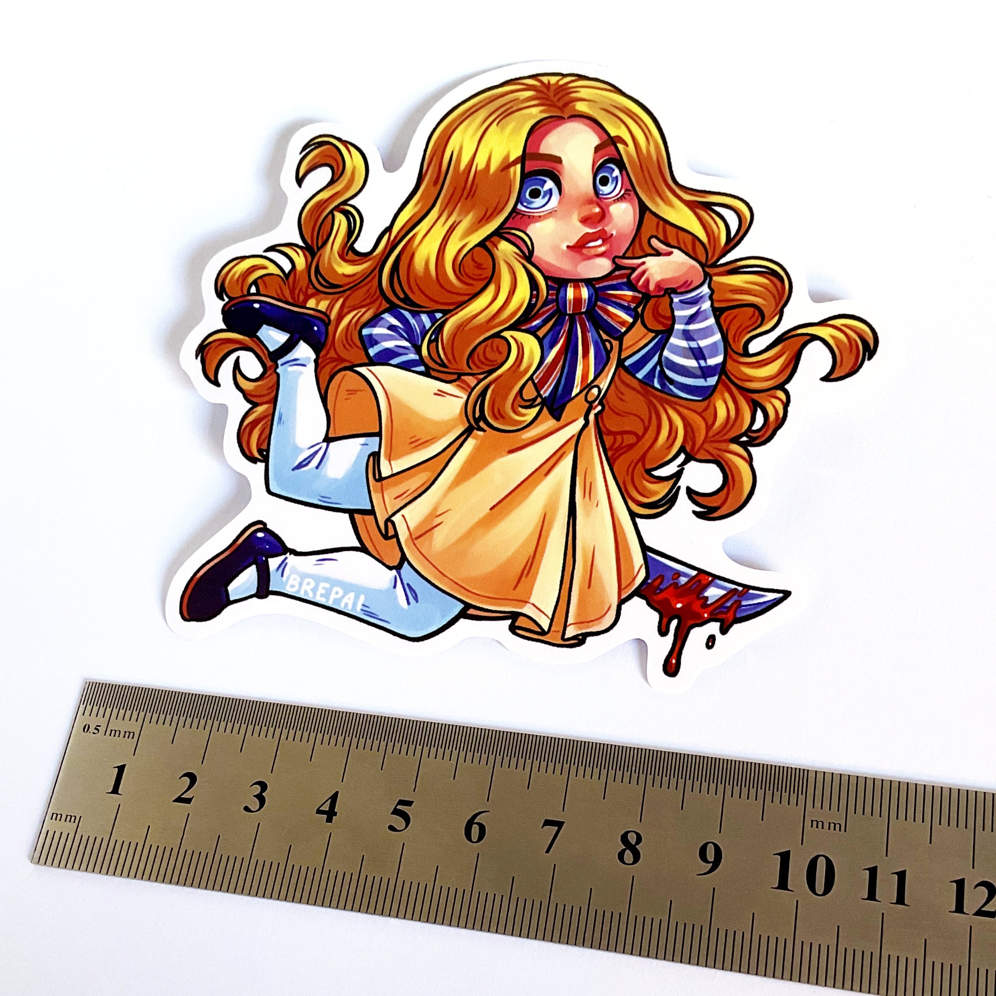 Horror Icon: M3GAN Vinyl Sticker - Etsy