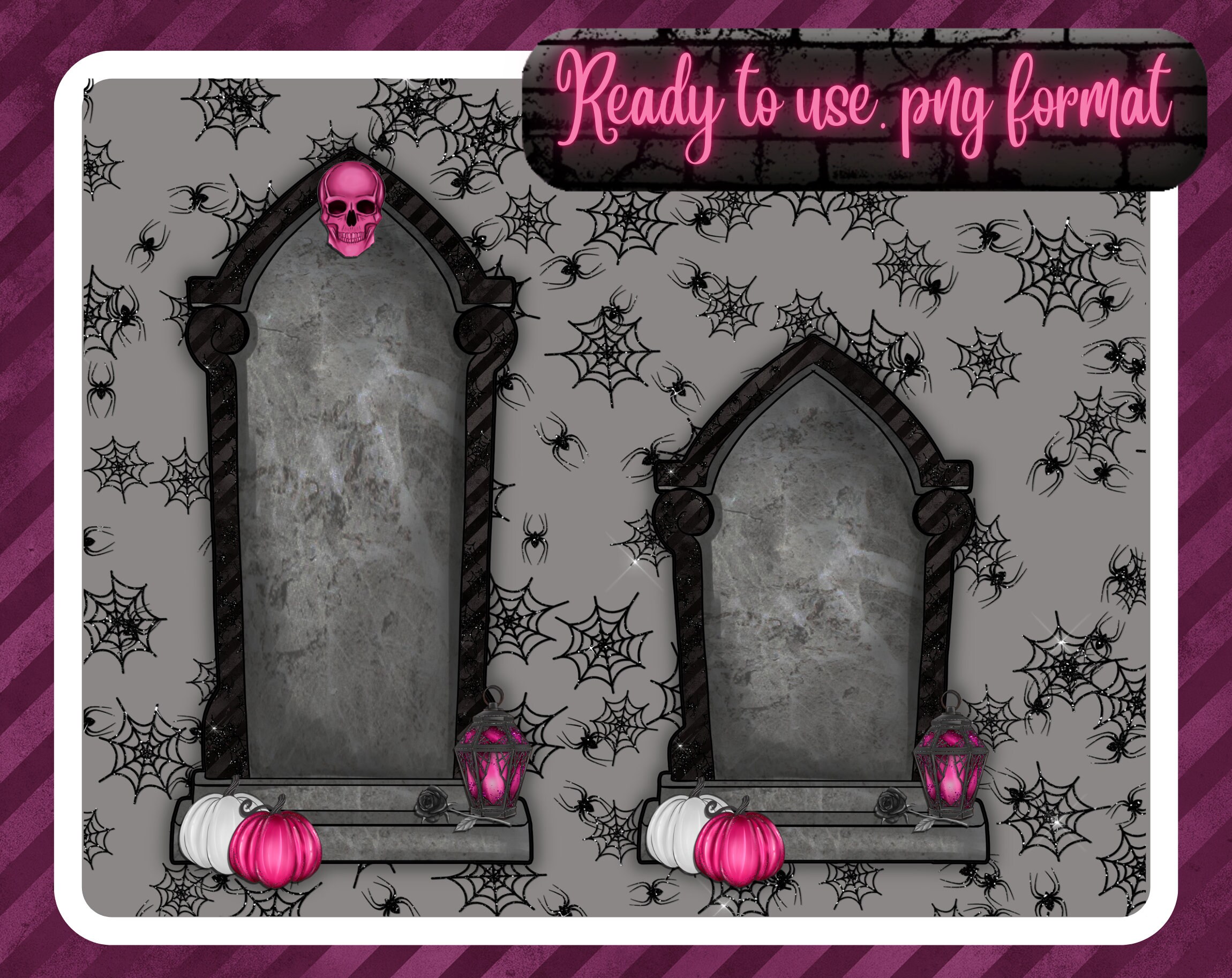 Tombstone Twitch Chat Box Gravestone Streaming Chat Box Overlay ...