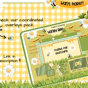 Honey Bee Twitch Panels. 35 Cute Panels for Streamers. - Etsy