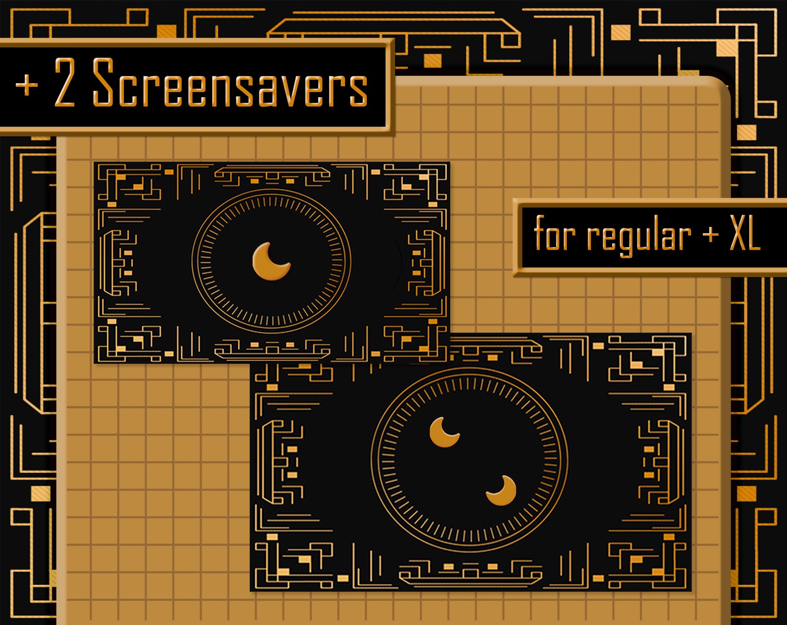 Stream Deck Icons Set Screensavers. 200 Black and Gold Icon Pack for ...