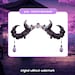 Vtuber Horn. Pngtuber Headasset for Twitch. Vtuber Goth Outfit Items ...
