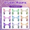 Vtuber Cherry Blossom Headbands. Pngtuber Sakura Asset for Twitch ...